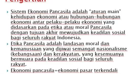 Contoh Ekonomi Pancasila - Perumperindo.co.id